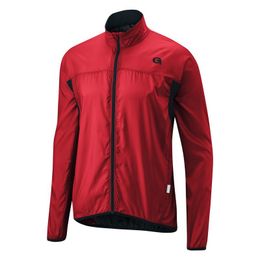 Gonso Herren Fahrradjacke &raquo;Serru&laquo; leichte Herren Windjacke, lockerer Windbreaker, Radjacke rot L