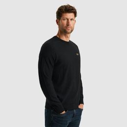 PME-Legend Pme Legend Herren PME LEGEND Rundhalspullover &raquo;American classic Buckley knit&laquo; mit Logo Stickerei schwarz XL