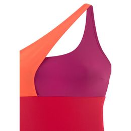 s.Oliver Damen s.Oliver Badeanzug &raquo;Yella&laquo; in modischer One-Shoulder Form rot 34, Cup A/B