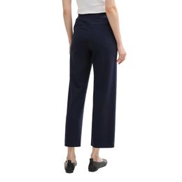 Tom Tailor Damen Tom Tailor Stoffhose Sommerhose mit Taschen blau 44, L&auml;nge 28