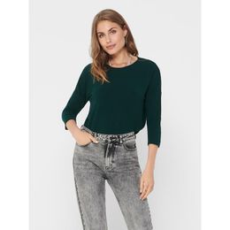 Only 3/4-Arm-Shirt »ONLGLAMOUR 3/4 TOP JRS NOOS« in lässiger Oversize-Form Green Gables L L 3/4-Arm-Shirt mit Rundhalsausschnitt für einen lässigen...