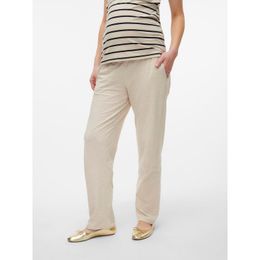 MAMALICIOUS Damen Schlupfhose &raquo;MLIVY JRS PANTS NOOS&laquo; Sommerhose beige S (36), N-Gr