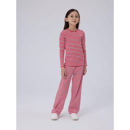name it M&auml;dchen Jerseyhose &raquo;NKFSURAJA STRAIGHT PANT NOOS&laquo; rot 128, N-Gr