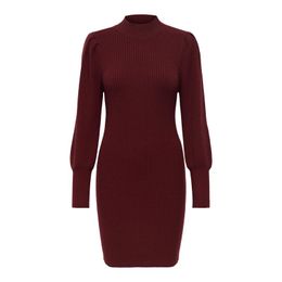 Only Damen Only Strickkleid &raquo;ONLKATIA L/S DRESS KNT NOOS&laquo; Viskosemischung rot L, N-Gr