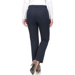 KjBRAND Damen KjBRAND Stoffhose &raquo;Hose Bea in Bi-Stretch Kammgarnoptik mit B&uuml;gelfalte&laquo; Sommerhose, ideal f&uuml;r kr&auml;ftige Oberschenkel blau 26, K-Gr