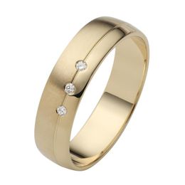 Firetti Kinder Trauring &raquo;Schmuck Geschenk Gold 750 Hochzeit Ehering "LIEBE"&laquo; Made in Germany, wahlweise mit oder ohne Brillanten gold