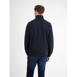 Lerros Herren Lerros Sweatjacke mit Stehkragen und Rei&szlig;verschluss 3XL
