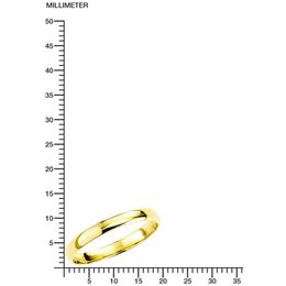 Amor Goldring »9831883« Gelbgold-333 56 Zeitlos schöner Damenring