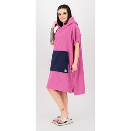 DEPROC Active Poncho »Badeponcho PARLEE BEACH« Badeponcho mit großer Kängurutasche und Innentasche rose M(40/42) M(40/42) Angenehm flauschiger...