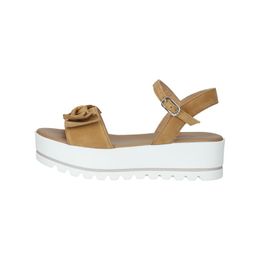 Nero Giardini Damen Riemchensandale &raquo; Sandalen Leder&laquo; braun 40