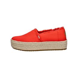 Toms Shoes Toms Damen TOMS Espadrille &raquo;TOMS Halbschuhe Textil&laquo; rot 38