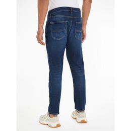 Tommy Jeans Regular-fit-Jeans »DAD JEAN RGLR TPRD« mit Logoprägung Denim Dark 30 - Länge 32 Länge 32 30 Regular-Fit Jeans für einen lässigen und...
