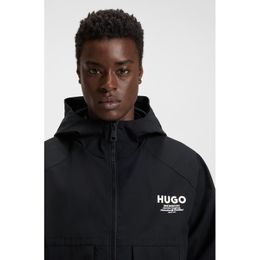 Hugo Blue Herren HUGO Blue Outdoorjacke &raquo;Bod&laquo; mit Kapuze regular fit, mit Kapuze schwarz M