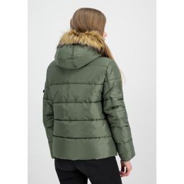Alpha Industries Damen Winterjacke &raquo;Hooded Puffer Alpha Women&laquo; gr&uuml;n XS