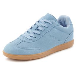 ELBSAND Herren Sneaker &raquo;Freizeitschuh, Schn&uuml;rschuh&laquo; Retro Sneaker, Lederschuh, Schn&uuml;rhalbschuh aus Leder Unisex blau 45