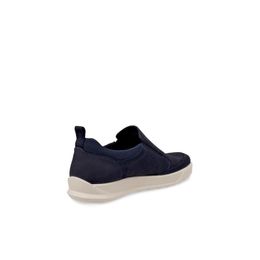 Ecco Herren Slip-On Sneaker &raquo;BYWAY&laquo; , Slipper, Schlupfschuh, Halbschuh mit seitlichem Stretch blau 47
