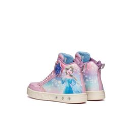 Geox M&auml;dchen Sneaker &raquo;J SKYLIN GIRL Blinkschuh&laquo; Schn&uuml;rboots, Blinkschuh mit Glitzer und Blinkfunktion bunt 29