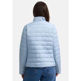 Manisa Damen Manisa Steppjacke ohne Kapuze mit Diamondsteppung blau 52