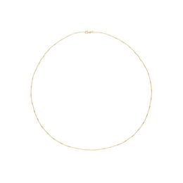 Firetti Damen Kette ohne Anh&auml;nger &raquo;Schmuck Geschenk Gold 375 Halskette Ankerkettengliederung 1,3 mm breit&laquo; gold