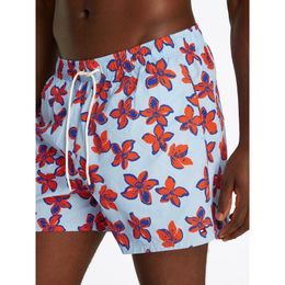 Tommy Hilfiger Swimwear Damen Badeshorts &raquo;MEDIUM DRAWSTRING PRINT&laquo; mit Muster blau S (48), N-Gr
