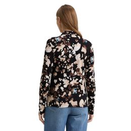 Tom Tailor Denim Damen Tom Tailor Denim Rollkragenshirt mit All-Over Print XS