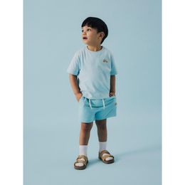 name it Kinder Shorts &raquo;NMMFRITZO NREG SWE SHORTS UNB PB&laquo; blau 128, N-Gr