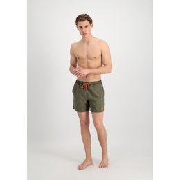 Alpha Industries Damen Shorts &raquo;Basic Swim Short&laquo; gr&uuml;n XS, Normalgr&ouml;&szlig;en
