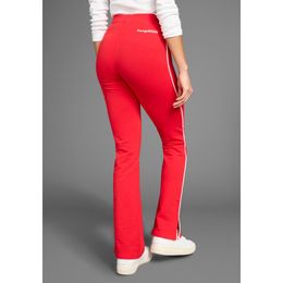 Kangaroos Damen Kangaroos Jazzpants mit kontrastfarbenem Piping - NEUE KOLLEKTION rot 40, N-Gr