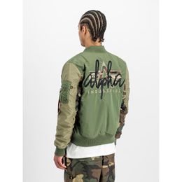 Alpha Industries Damen Bomberjacke &raquo;MA-1 Camo BE&laquo; 3XL