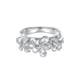 NENALINA Damen Fingerring &raquo;Blumen Kirschbl&uuml;te Bl&uuml;te Statement 925 Silber&laquo; silber