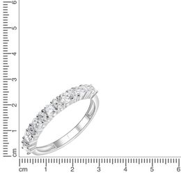 Firetti Damen Silberring &raquo;Schmuck Geschenk Silber 925 Fingerring Ring Memoire&laquo; mit Zirkonia (synth.) silber