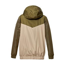 Killtec Jungen Outdoorjacke &raquo;KOS 288 BYS JCKT&laquo; Wasserdichte Funktionsjacke mit Colourblock-Design und Kapuze beige 164