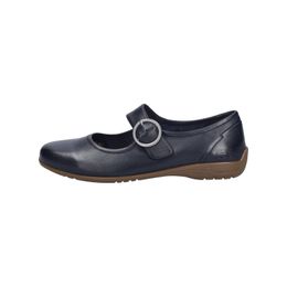 Josef Seibel Damen Riemchenballerina &raquo; Ballerinas Nappaleder&laquo; blau 38