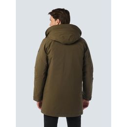 NO EXCESS Winterjacke mit Kapuze mit Kapuze taupe L L Parka für Herren von NO EXCESS