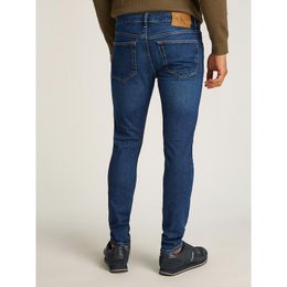 Calvin Klein Jeans Herren &raquo;SLIM TAPER&laquo; Coinpocket, Logostickerei blau 32, L&auml;nge 30