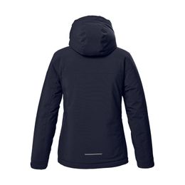 Killtec M&auml;dchen Funktionsjacke &raquo;KOW 352 GRLS JCKT&laquo; Wasserdichte M&auml;dchenjacke mit Kapuze, warmem Fleece und Kinnschutz blau 140