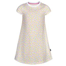 TRIGEMA Kinder Jerseykleid &raquo;TRIGEMA Kleid mit Allover Blumen-Print&laquo; 1 Stk. tlg. wei&szlig; 128, Normalgr&ouml;&szlig;en
