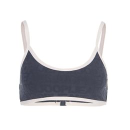 JOOP! Jeans Damen JOOP! Jeans Bustier-Bikini-Top &raquo;JEANS! LOGOGRAM&laquo; mit wattierten Cups, mit tonalem Logoprint blau 42, N-Gr