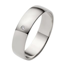 Firetti Unisex Trauring &raquo;Schmuck Geschenk Gold Hochzeit Ehering Trauring "LIEBE"&laquo; Made in Germany, wahlweise mit oder ohne Brillant wei&szlig;