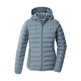 G.I.G.A. by Killtec G.I.G.A. DX BY KILLTEC Steppjacke »Damen Steppjacke OOGW 1« Leichte Steppjacke, wasserabweisend, weitenregulierbare Kapuze graublau 44 44 Damen...