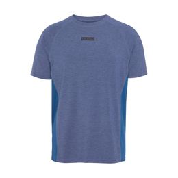 AUTHENTIC LE JOGGER T-Shirt mit seitlichen Mesh blau S (44/46) S (44/46) Sportliches T-Shirt mit seitlichen Mesheinsätzen