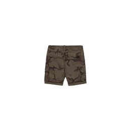 Alpha Industries Damen Shorts &raquo;Crew Short Camo&laquo; gr&uuml;n 33, Normalgr&ouml;&szlig;en