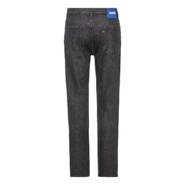 Hugo Blue Herren HUGO Blue Slim-fit-Jeans &raquo;Ash&laquo; mit Stone-washed-Finish schwarz 30, L&auml;nge 32