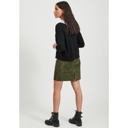 Vila Damen Cardigan &raquo;VIRIL SHORT CARDIGAN&laquo; in pflegeleichter Qualit&auml;t schwarz XS