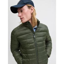 Jack & Jones Jack & Jones Herren Steppjacke &raquo;JJEBRADLEY LIGHT PUFFER COLLAR NOOS&laquo; ohne Kapuze gr&uuml;n S