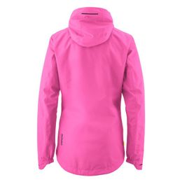 Gonso Damen Fahrradjacke &raquo;SAVE JACKET ESSENTIAL W&laquo; Damen Regenjacke wind- und wasserdicht, Radjacke mit Kapuze pink 46