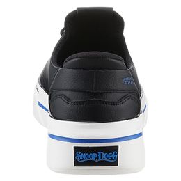 Skechers Herren Slip-On Sneaker &raquo;SNOOP ONE-NEXT EPISODE&laquo; , Schlupfschuh, Freizeitschuh mit Slip-Ins Funktion schwarz 44