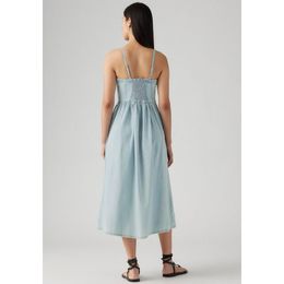 Levi's Levi's Damen Spaghettikleid &raquo;ALESSIE BUSTIER DRESS&laquo; Eingrifftaschen Sommerkleid mit verstellbaren Tr&auml;gern L (40), N-Gr