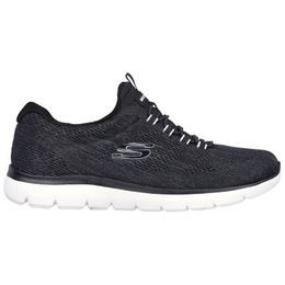 Skechers Damen Slip-On Sneaker &raquo;SUMMITS-FUN FLARE&laquo; Trainingsschuh in veganer Verarbeitung schwarz-wei&szlig; 35