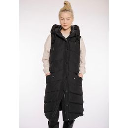 Haily's Haily&rsquo;s Damen HaILY&rsquo;S Steppweste &raquo;SL P VT Ch44arlotte&laquo; schwarz XS (34)